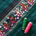 Colourful Mirror Embroidered Trim,handmade Multicolour Indian Border ...