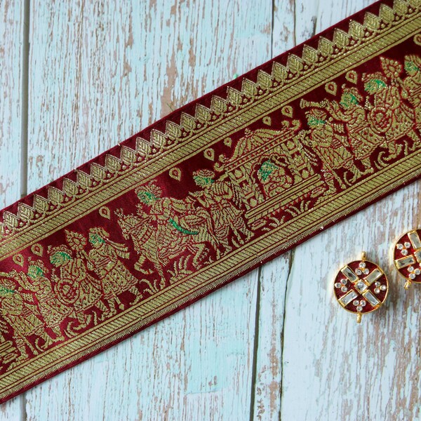 Indian Brocade Trim - Etsy
