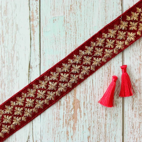 Maroon Trim - Etsy