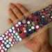 Colourful Mirror Embroidered Trim,handmade Multicolour Indian Border ...