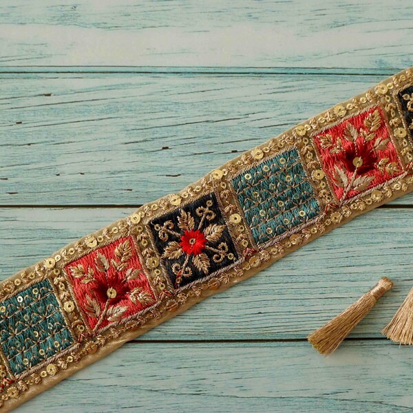 Embroidered Trim - Etsy