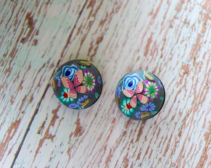 Teardrop Kundan Enamel Buttons,indian Meenakari Kurta Button,pink Red ...