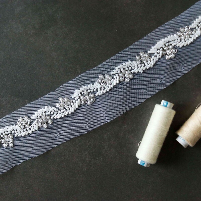 Bugle Bead Trim - Etsy