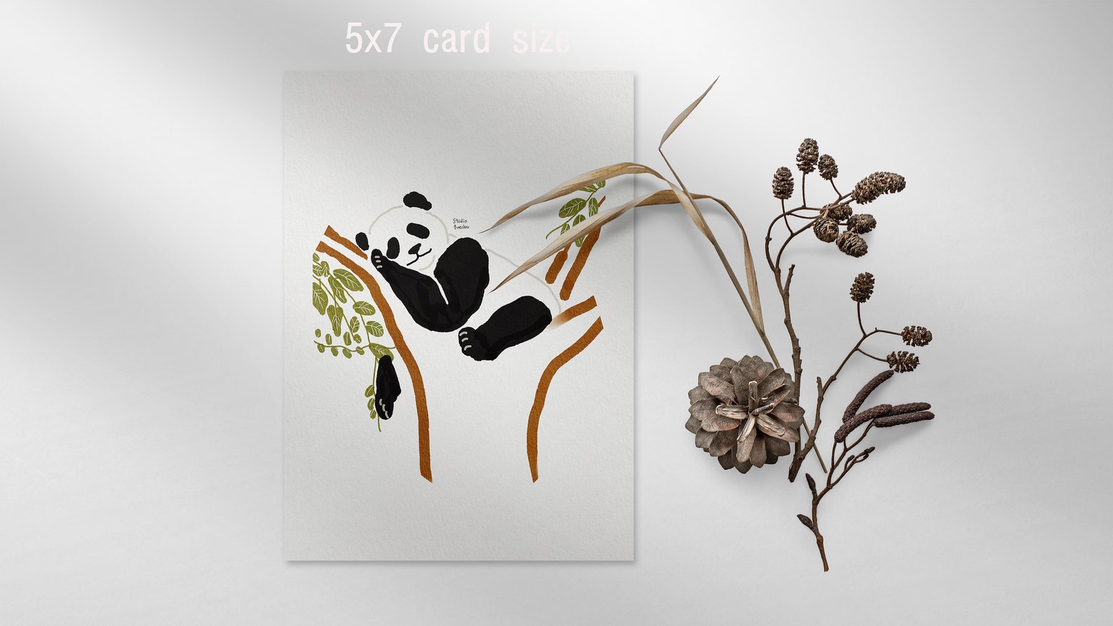 Baby Panda Print, Animal Print Line Drawing, Nursery PRINTABLE Wall Art ...