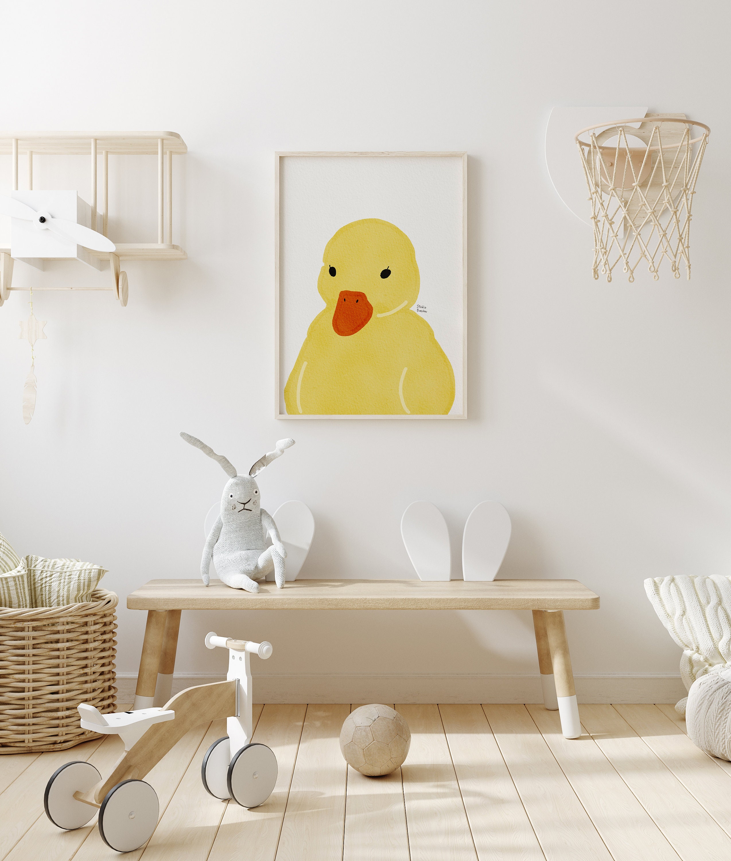 Animal Print Line Drawing, Nursery PRINTABLE Wall Art, Minimalist Kids ...