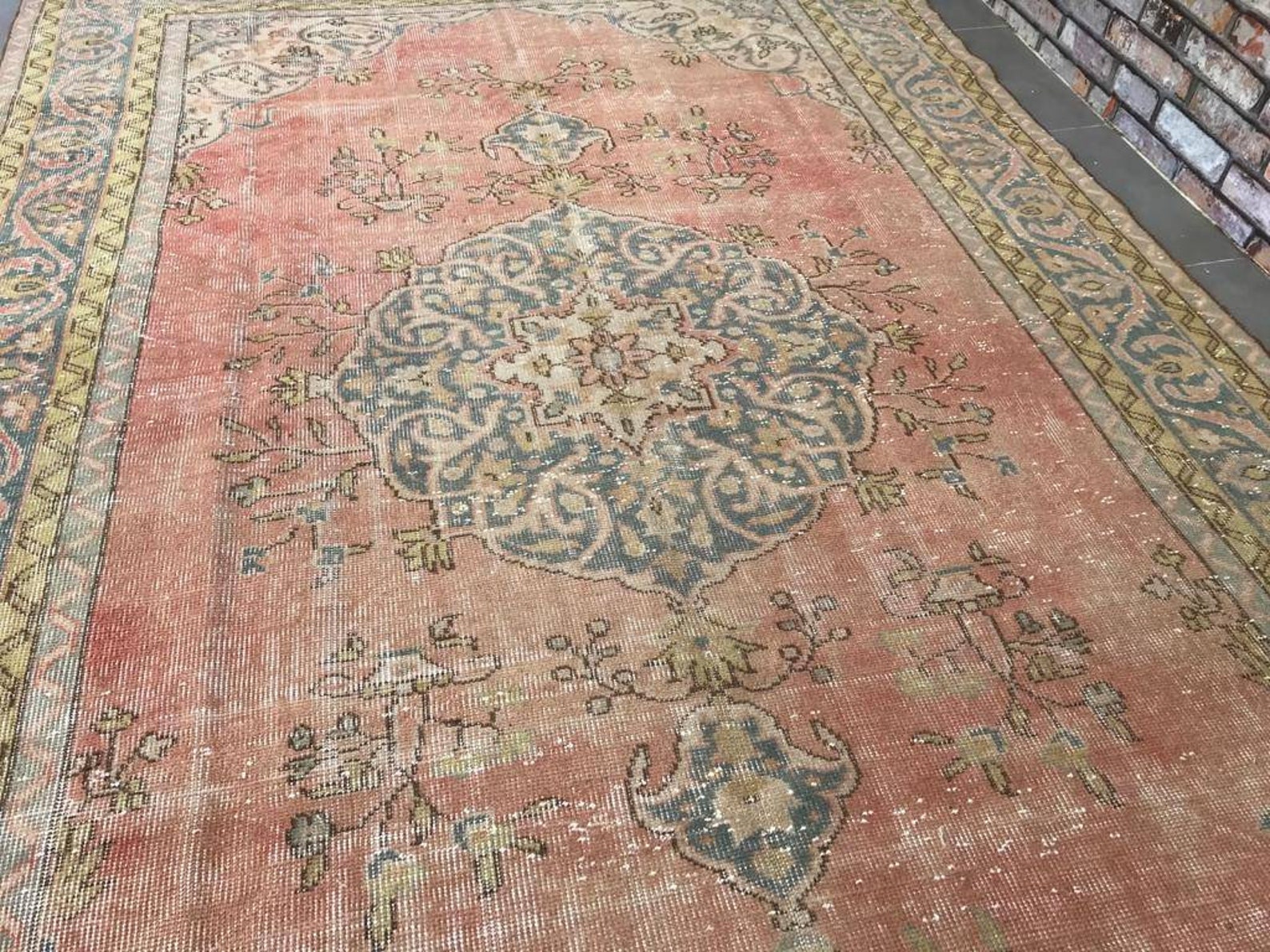 Pink Area Rug9'9x6'2feetpink Rug Living Room - Etsy UK