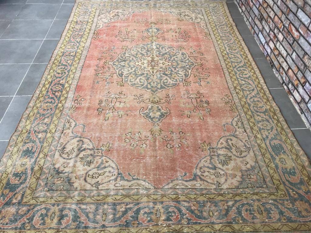 Pink Area Rug,9'9x6'2feet,pink Rug, Living Room Rug,aztec Area Rug ...