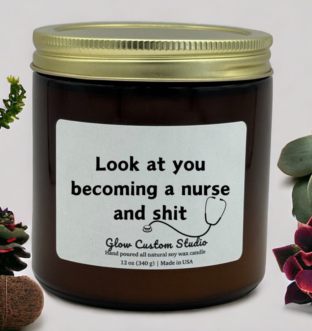 Nursing Graduation Gift, Nursing School Graduation Gift Candle, New ...