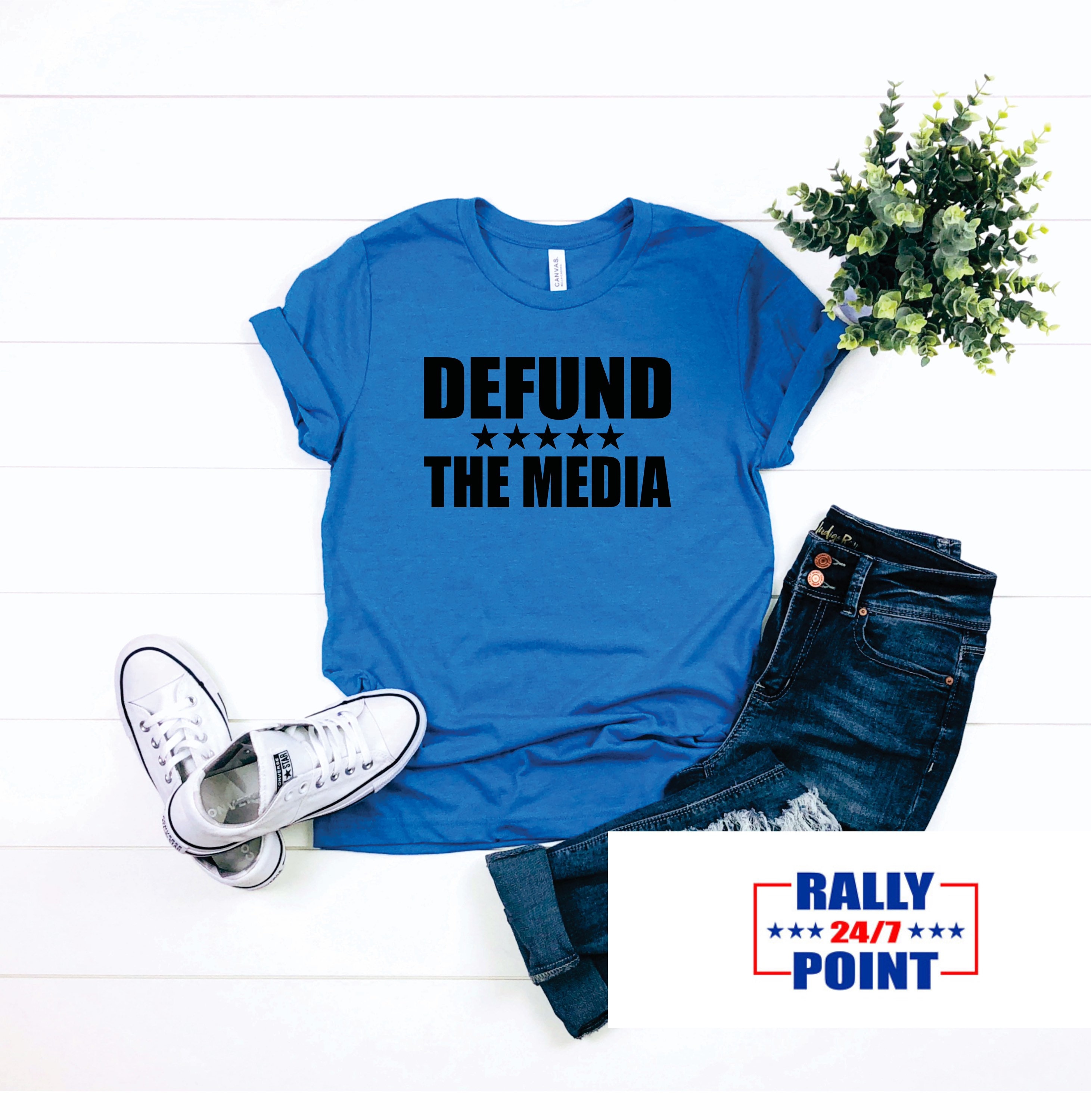 Defund the Media - Political Tshirt, Media Tshirt - Etsy