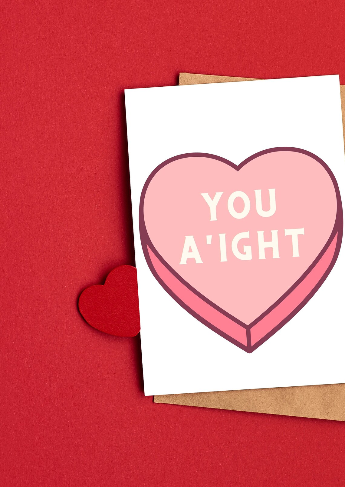 Funny Anti-valentine's Day Card | PRINTABLE DOWNLOAD | You Aight - Etsy