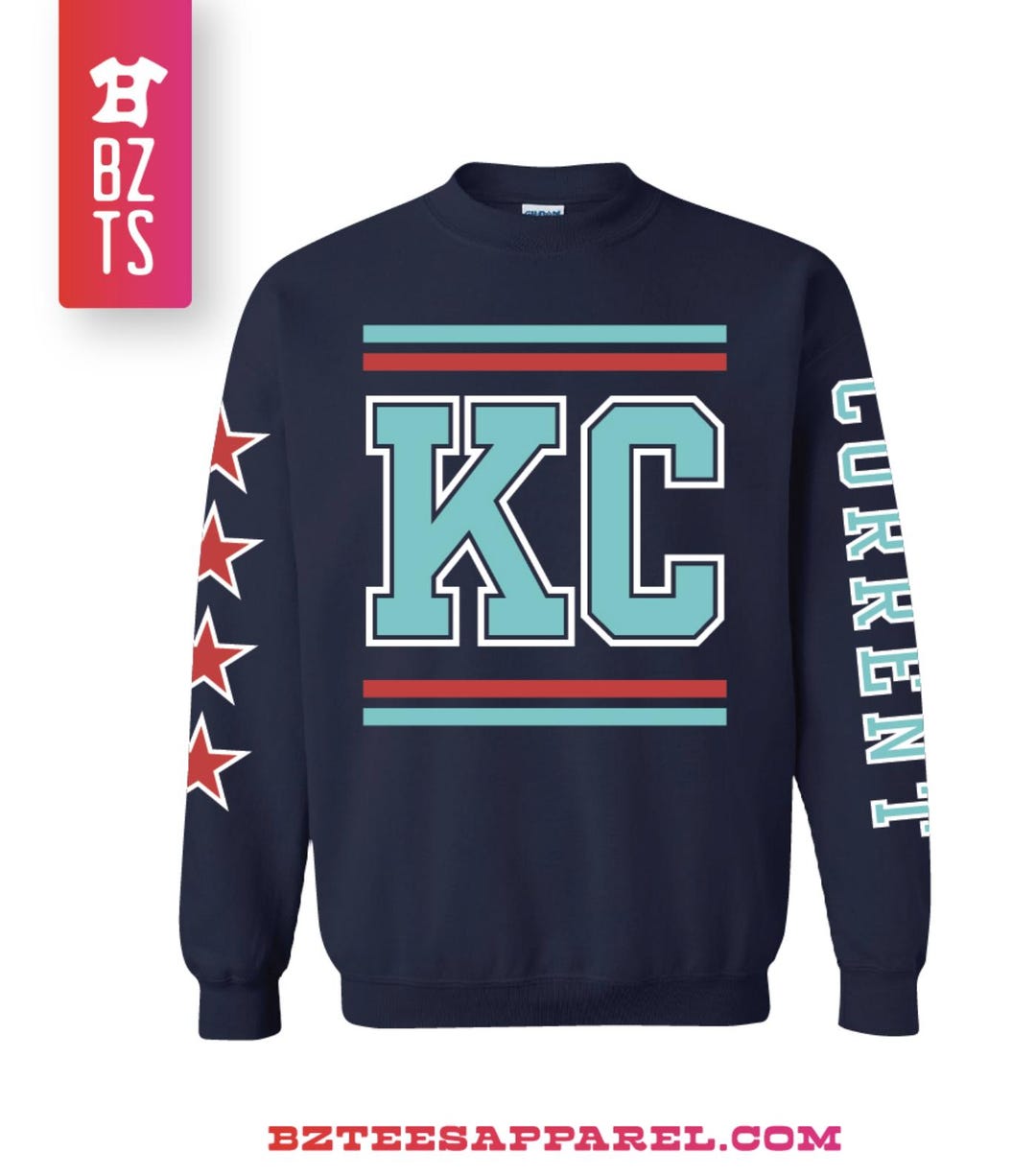 KC Current, Soccer, Kansas City, Game Day, Unisex, Crewneck, Longsleeve ...