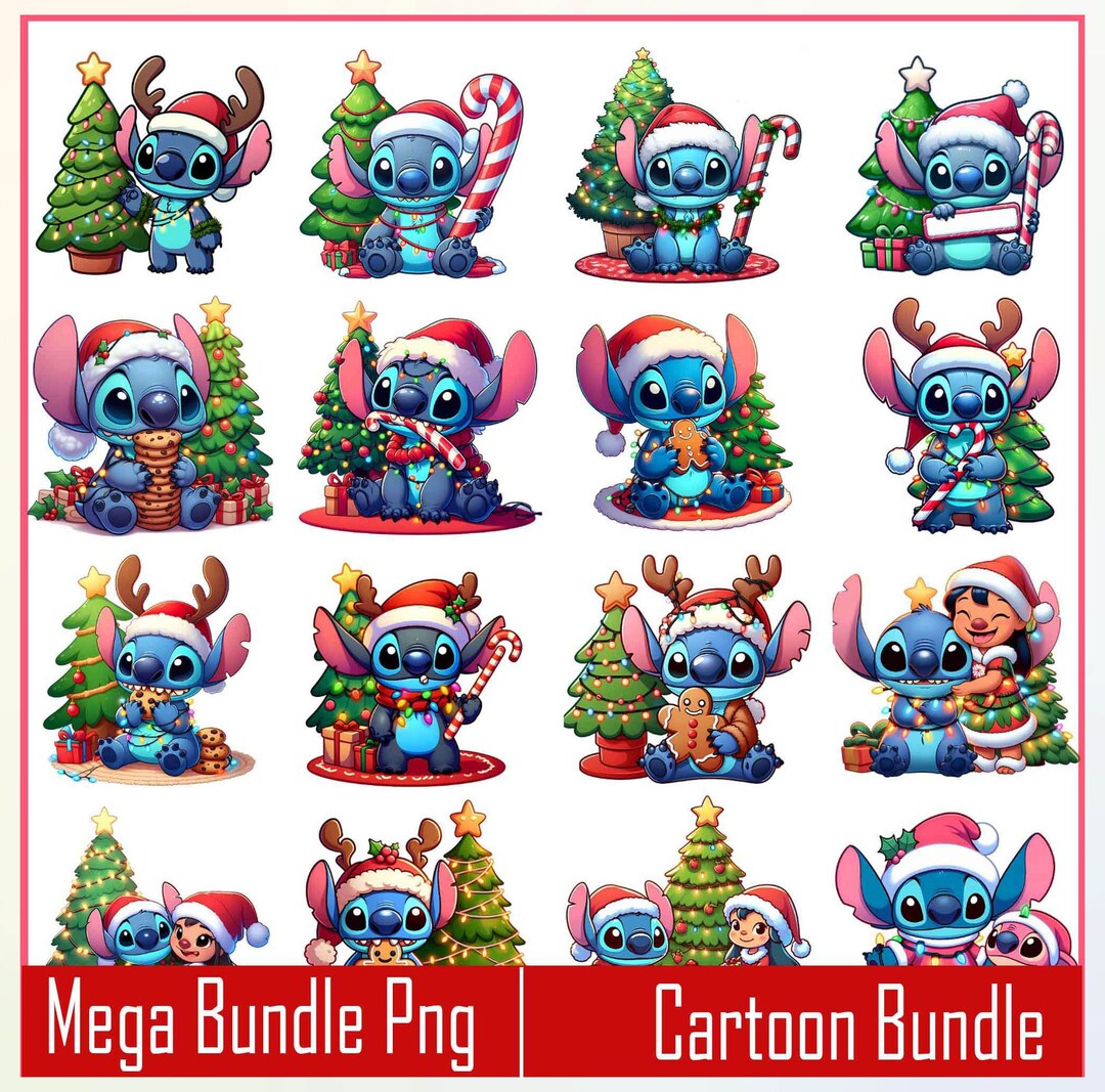 Christmas Stitch Png Merry Christmas Png Merry Stitchmas - Etsy