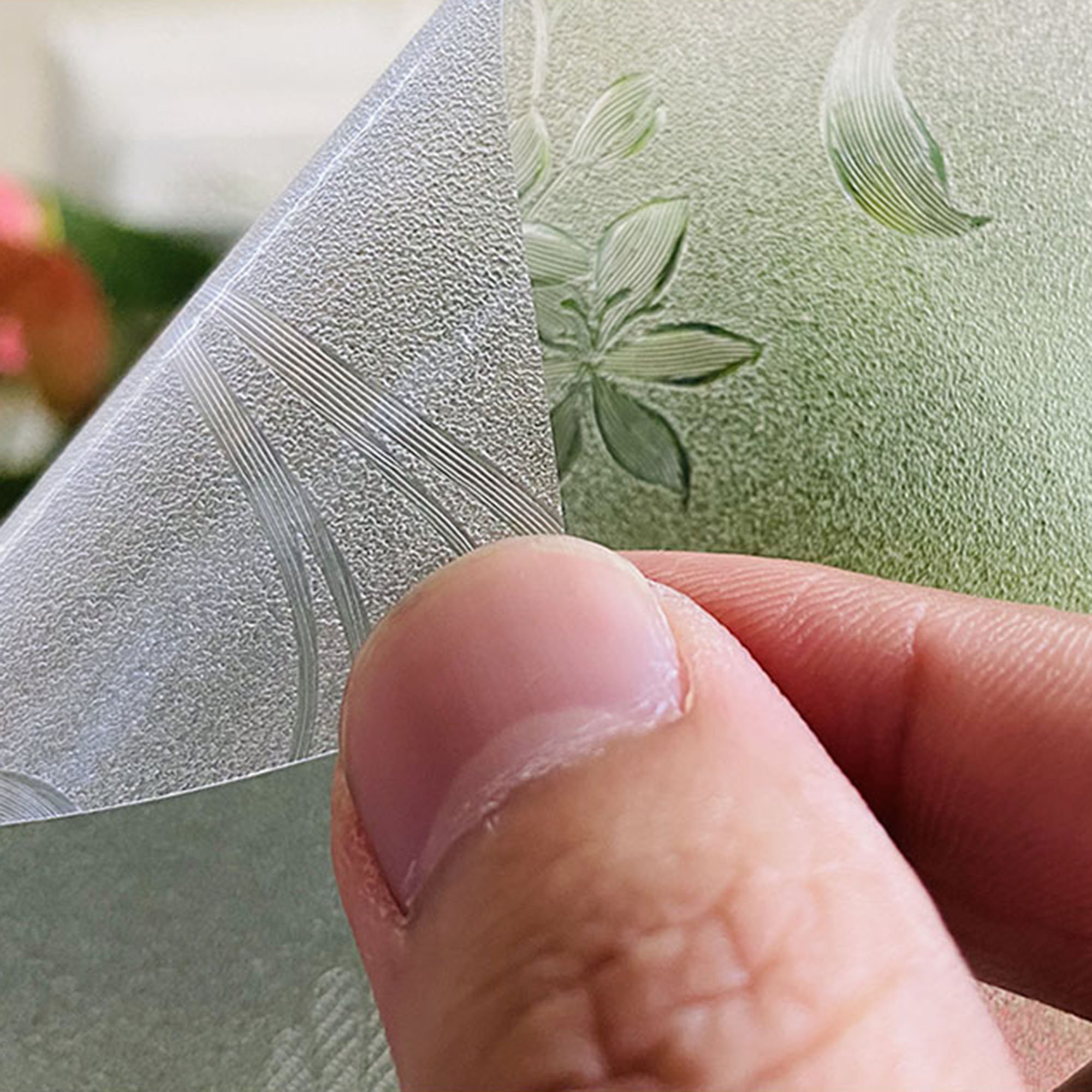 Window Privacy Film No Glue Window Sticker for Glass Vinyl 3D | Etsy