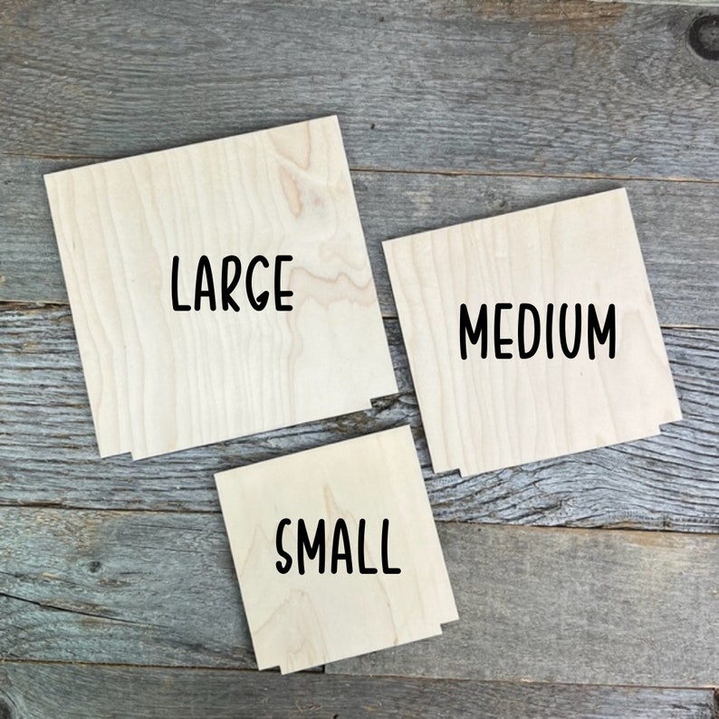 The Bexar Boards - DIY Standing Unfinished Square Backer Board for ...