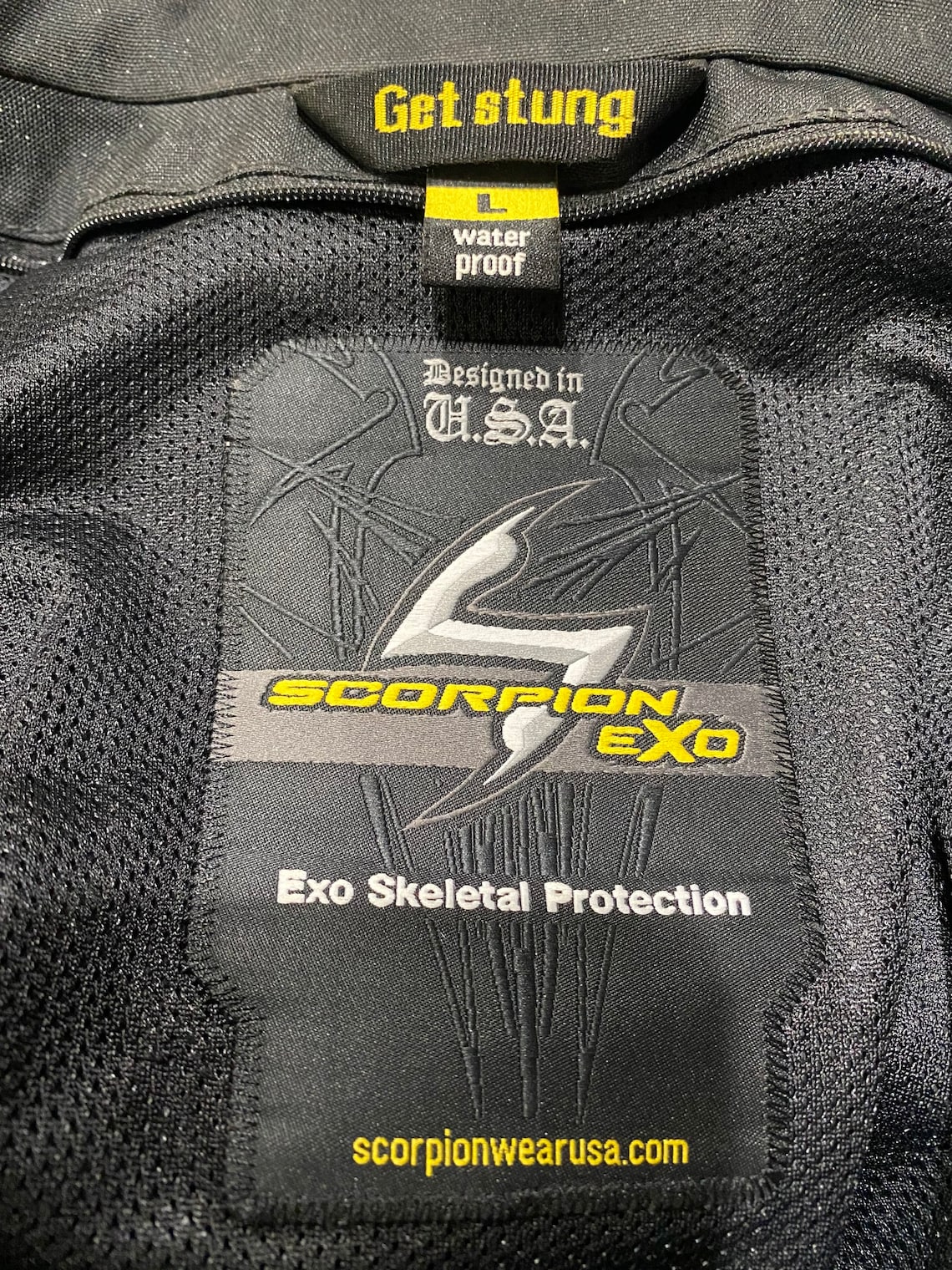 Scorpion Unisex Adult Motorcycle Jacket Black Exo Skeleton | Etsy