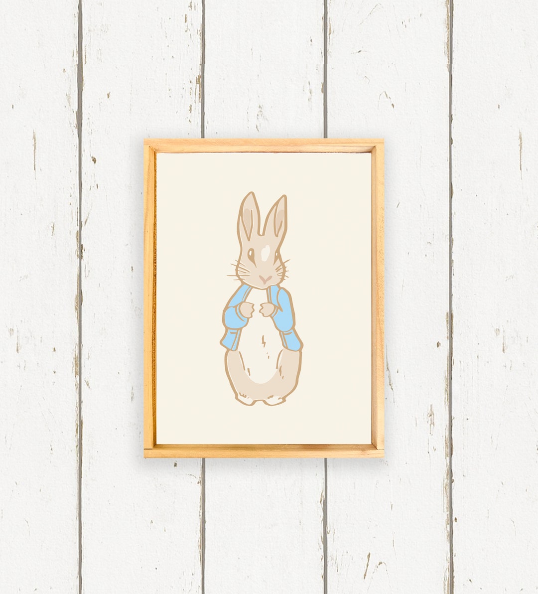 Boho Nursery Peter Rabbit - Hand Made Wood Sign - Boho Home Decor - Etsy