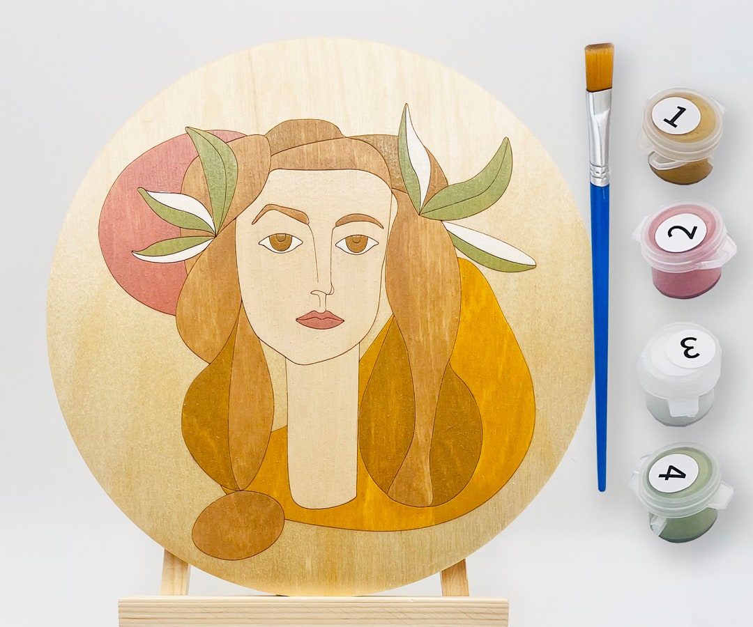 DIY - Wall Art Painting Kit - Picasso's Muse - Etsy