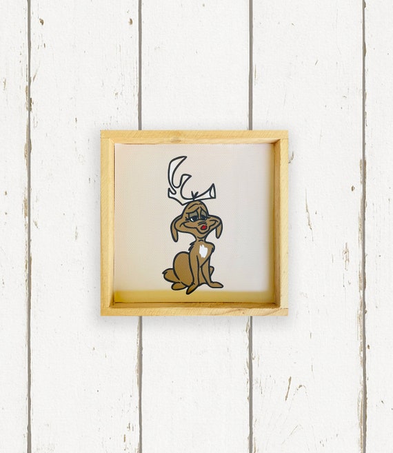 Max How the Grinch Stole Christmas Wood Sign - Etsy