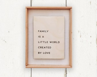 Family Sign Hand Painted | Etsy