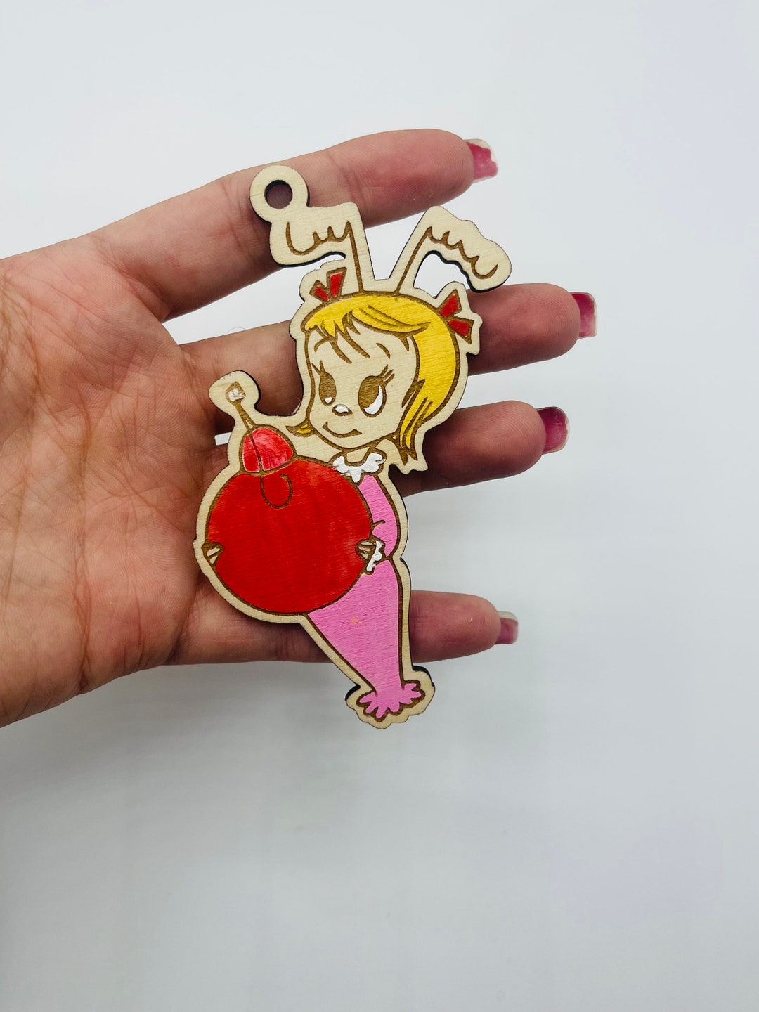 DIY Ornament Painting Kit - Cindy Lou Who - How the Grinch Stole ...