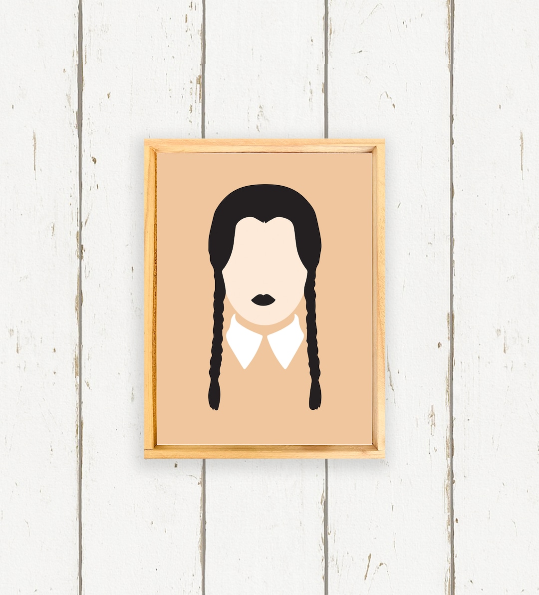 Wednesday Addams - Addams Family - Hand Made Wood Sign - Boho Home ...