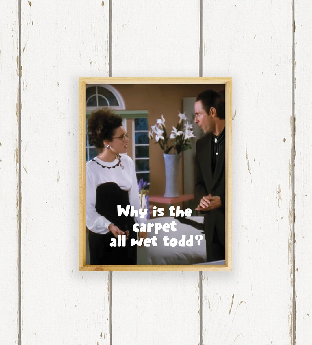 Griswold's - Why is the Carpet All Wet Todd? - Hand Painted Wood Sign ...