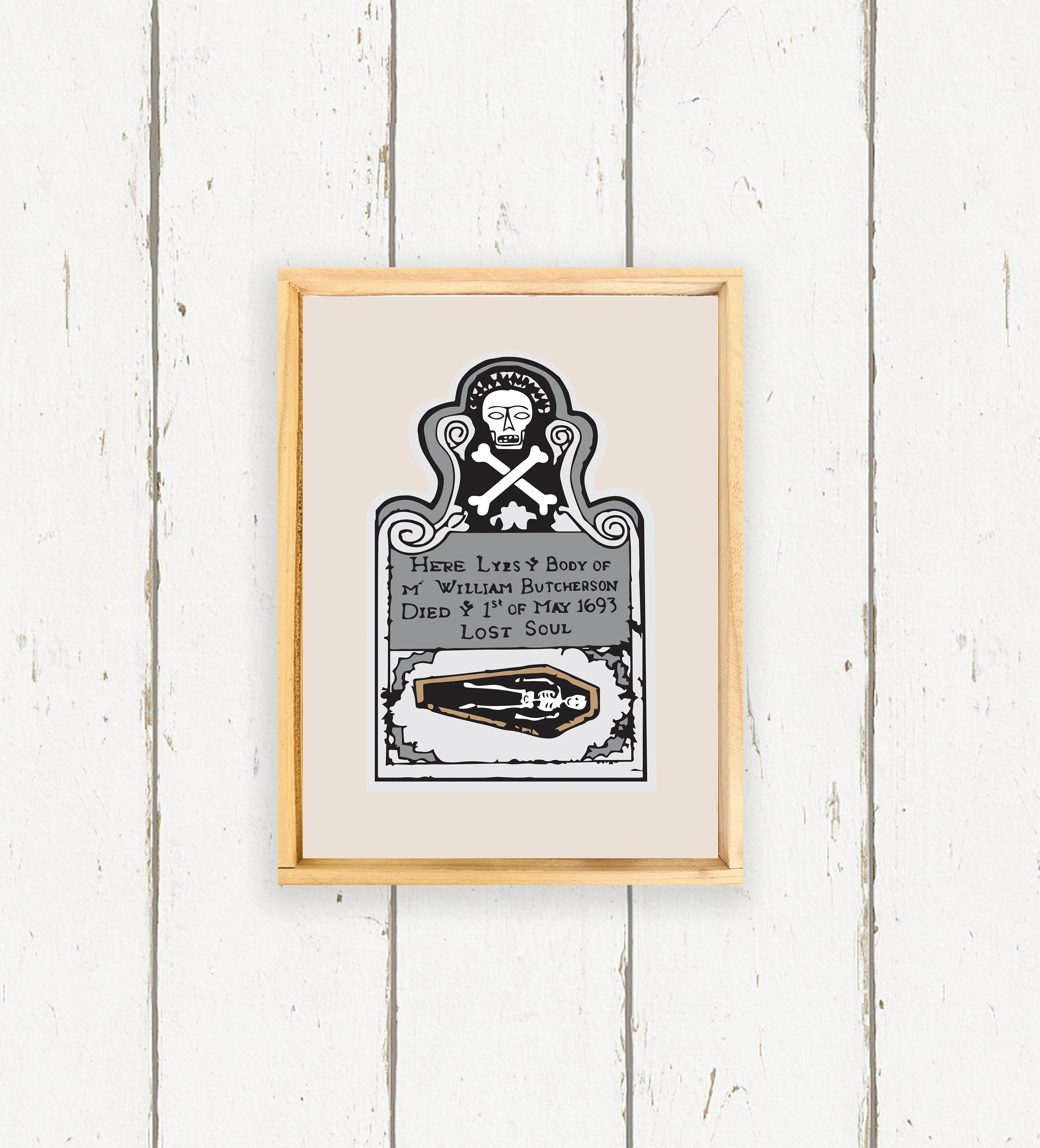 Billy Butcherson Headstone - Hocus Pocus - Hand Made Wood Sign - Boho ...