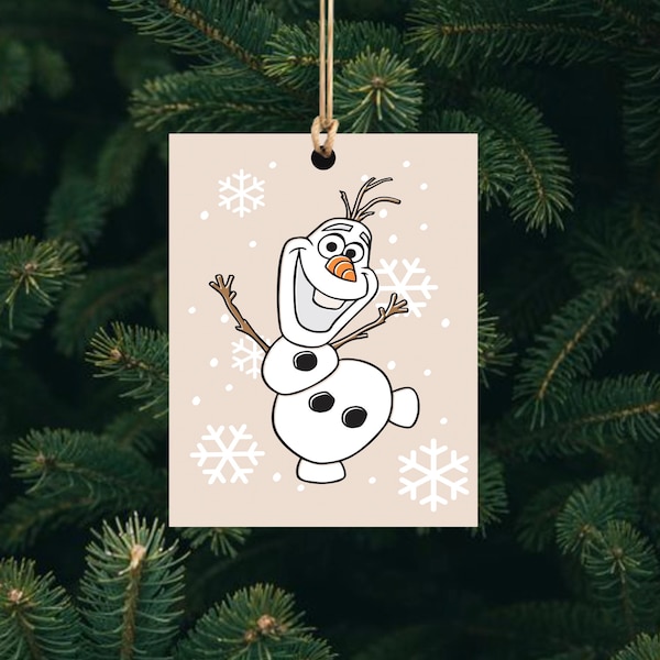 Olaf Frozen Ornament - Etsy