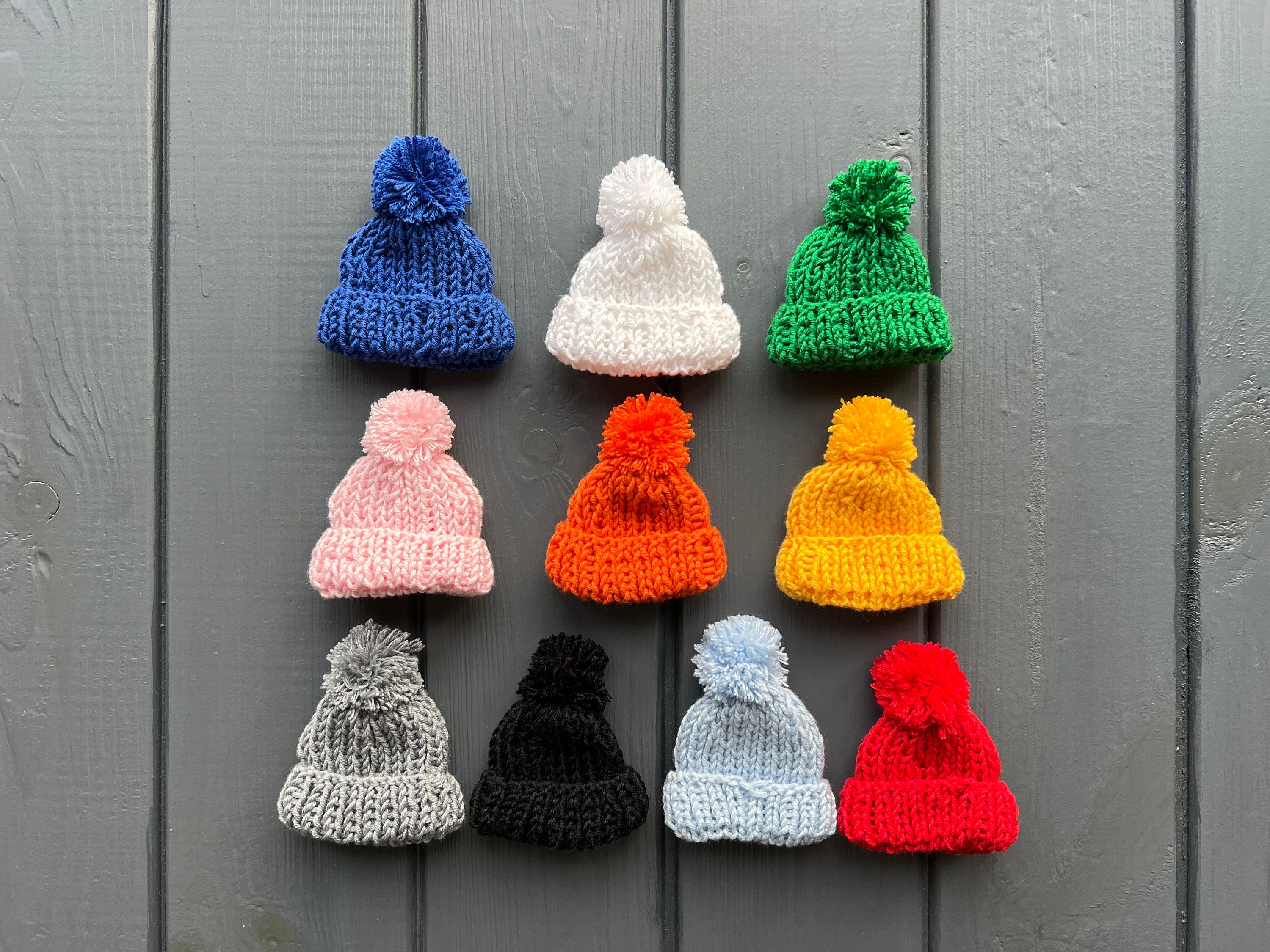 3 Penis Hats With Pompon Dick Penis Beanie Beret Willy Warmer Peter ...