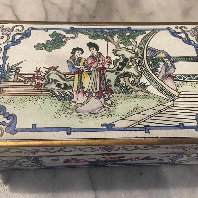 Chinese Enamel - Etsy