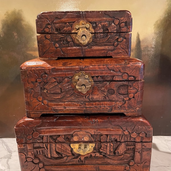 Decorative Nesting Boxes - Etsy