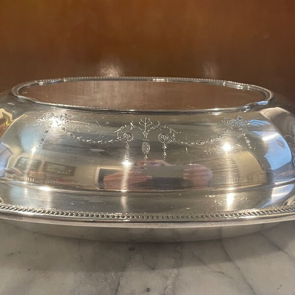 Silver Serving Dish - Etsy