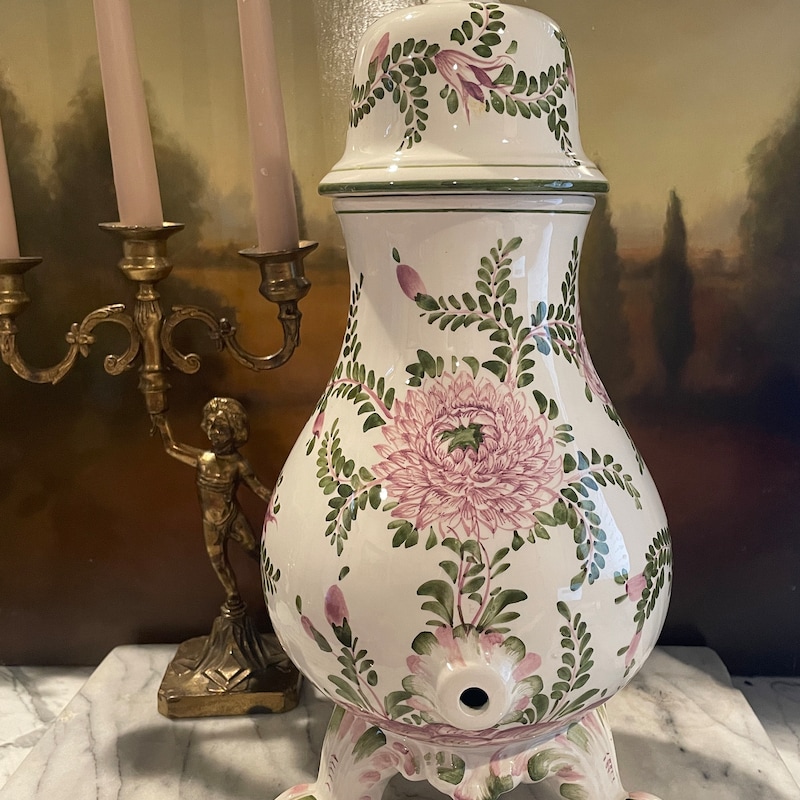 Capodimonte Urn - Etsy