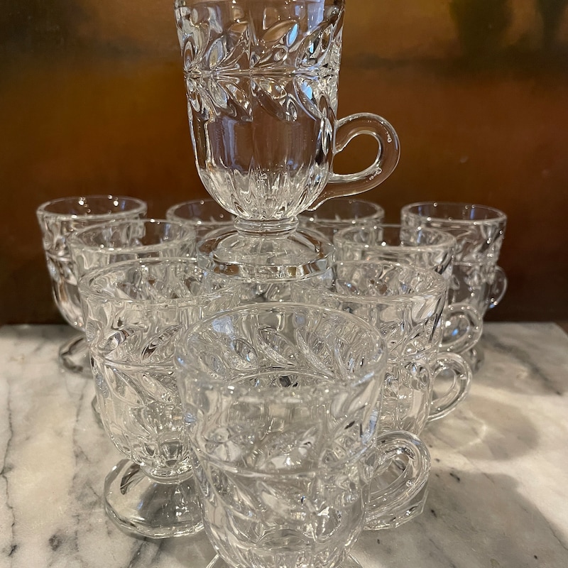 Vintage Punch Cups - Etsy