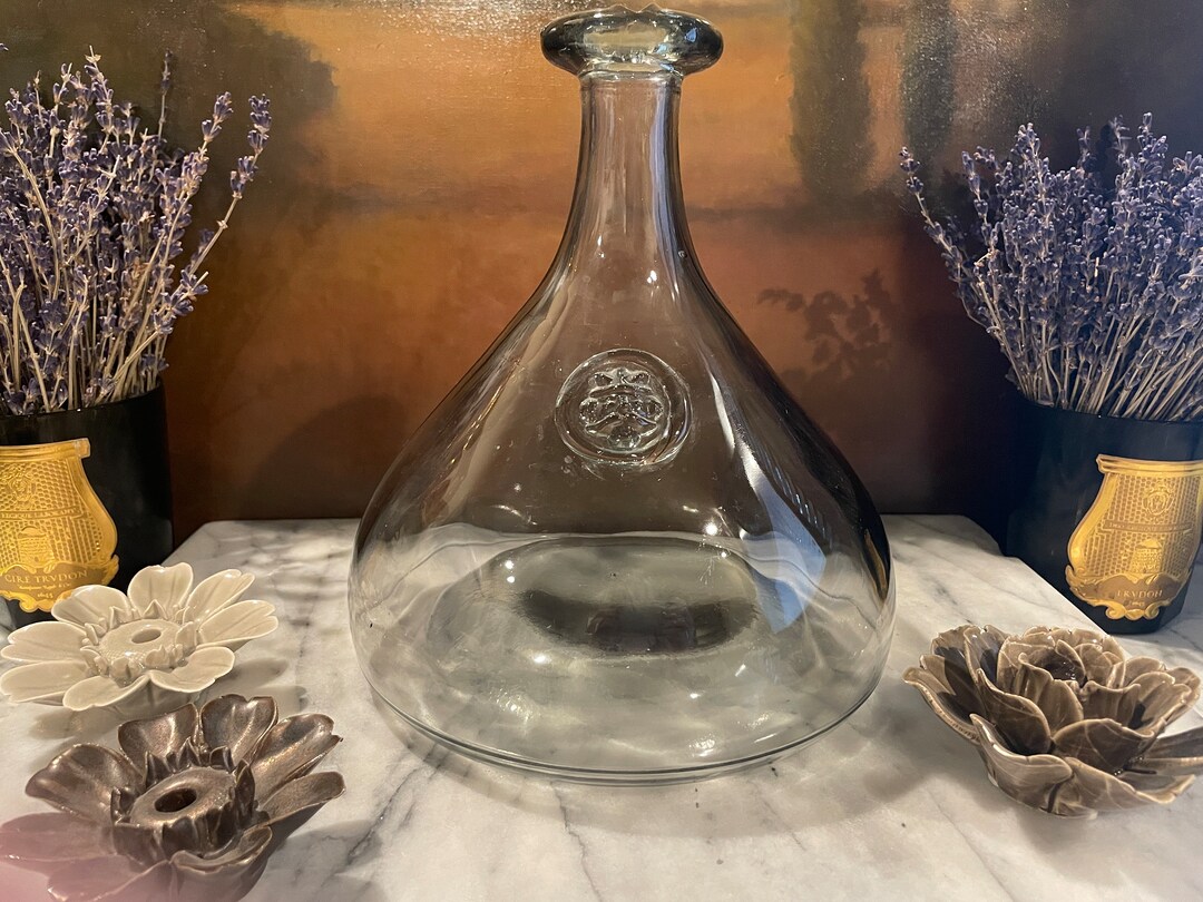 1960's Viking Decanter - Smoked Glass Decanter by Danish Artist Ole ...