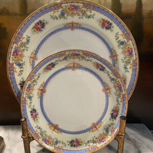 KPM Porcelain Dinnerware Set – Floral Normandy, Germany, 3-piece - Etsy