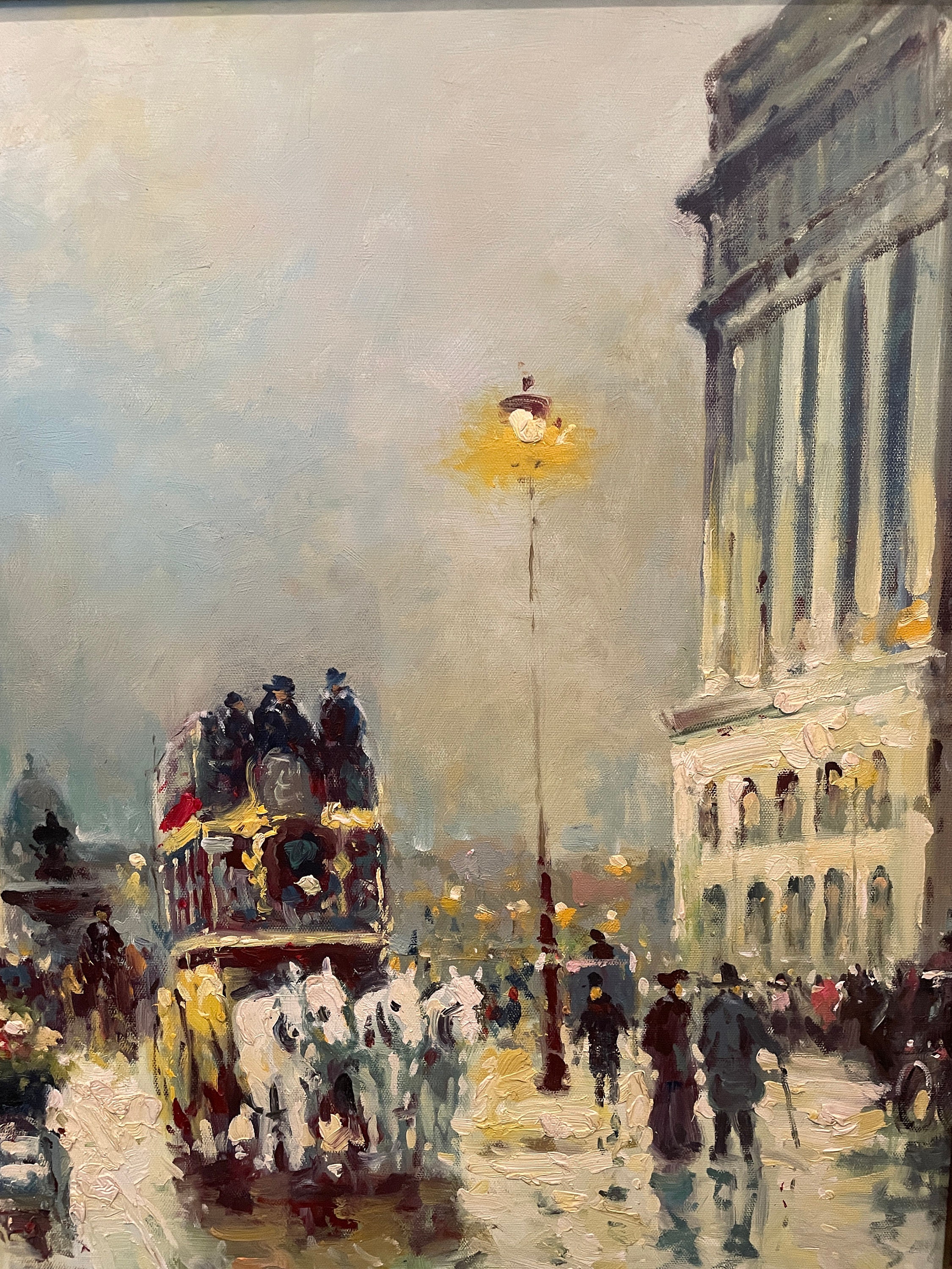 LG Paris Oil Painting / Post Expressionism / 32 X - Etsy