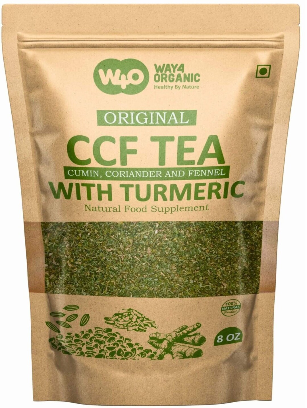 CCF Tea (cumin, Coriander, Fennel) With Turmeric - Digestive Tea to ...