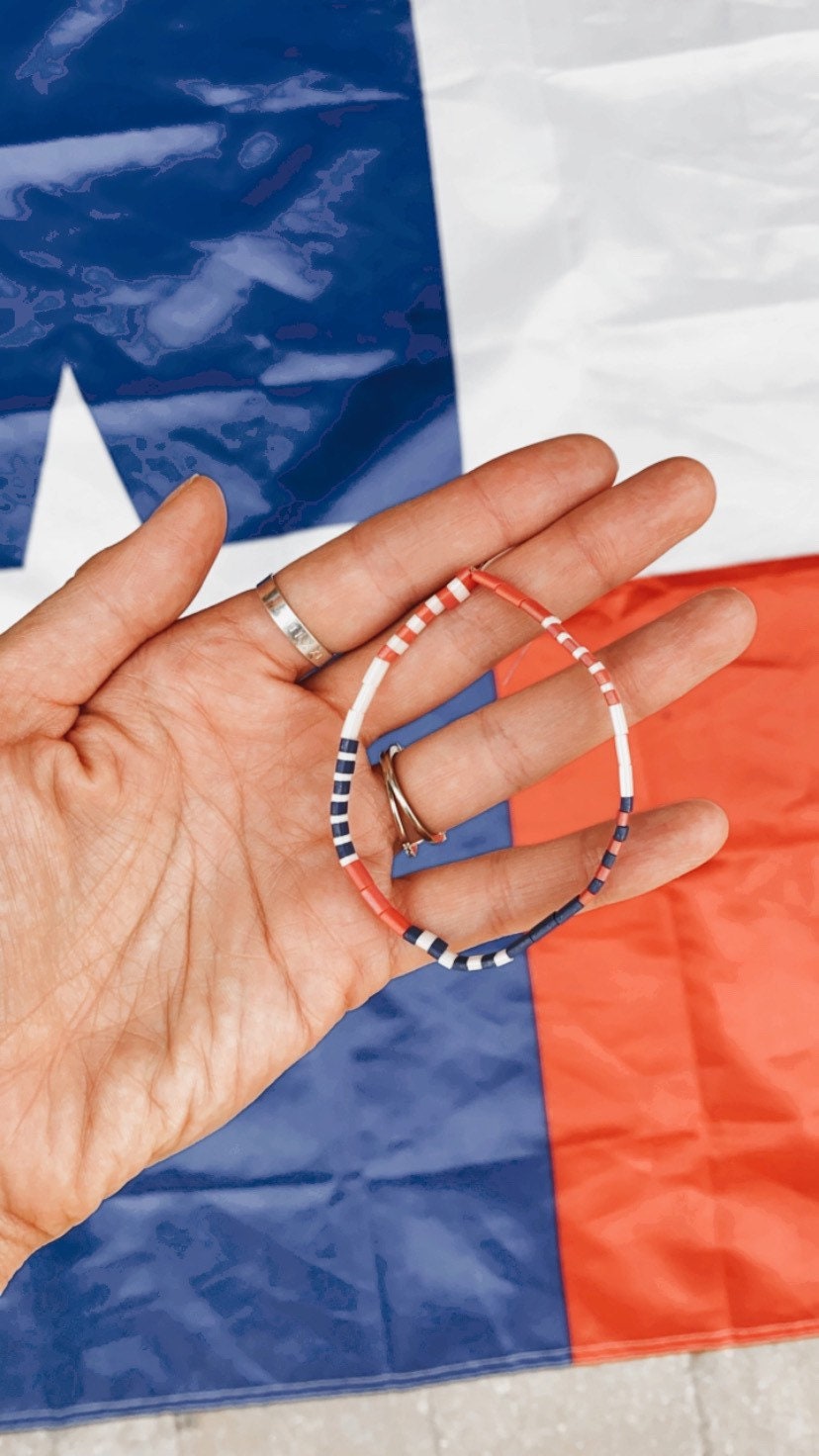 Missionary Flag Bracelet Custom Bracelet Tila Bracelet - Etsy