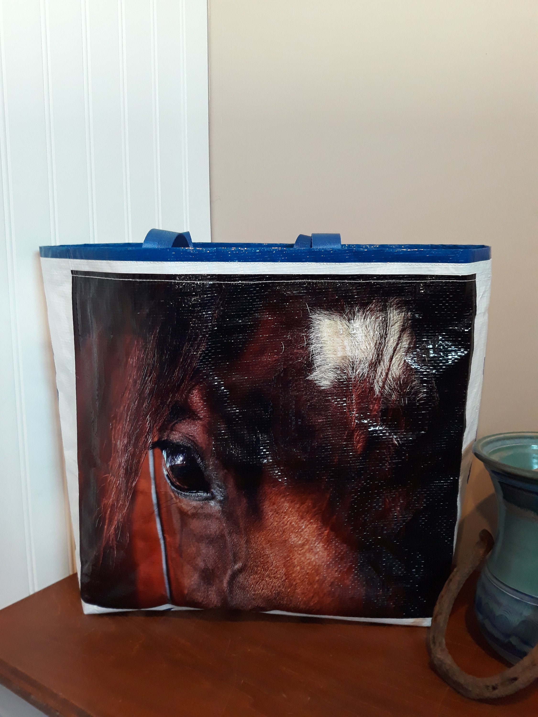 Upcycled Grain Bag - Etsy