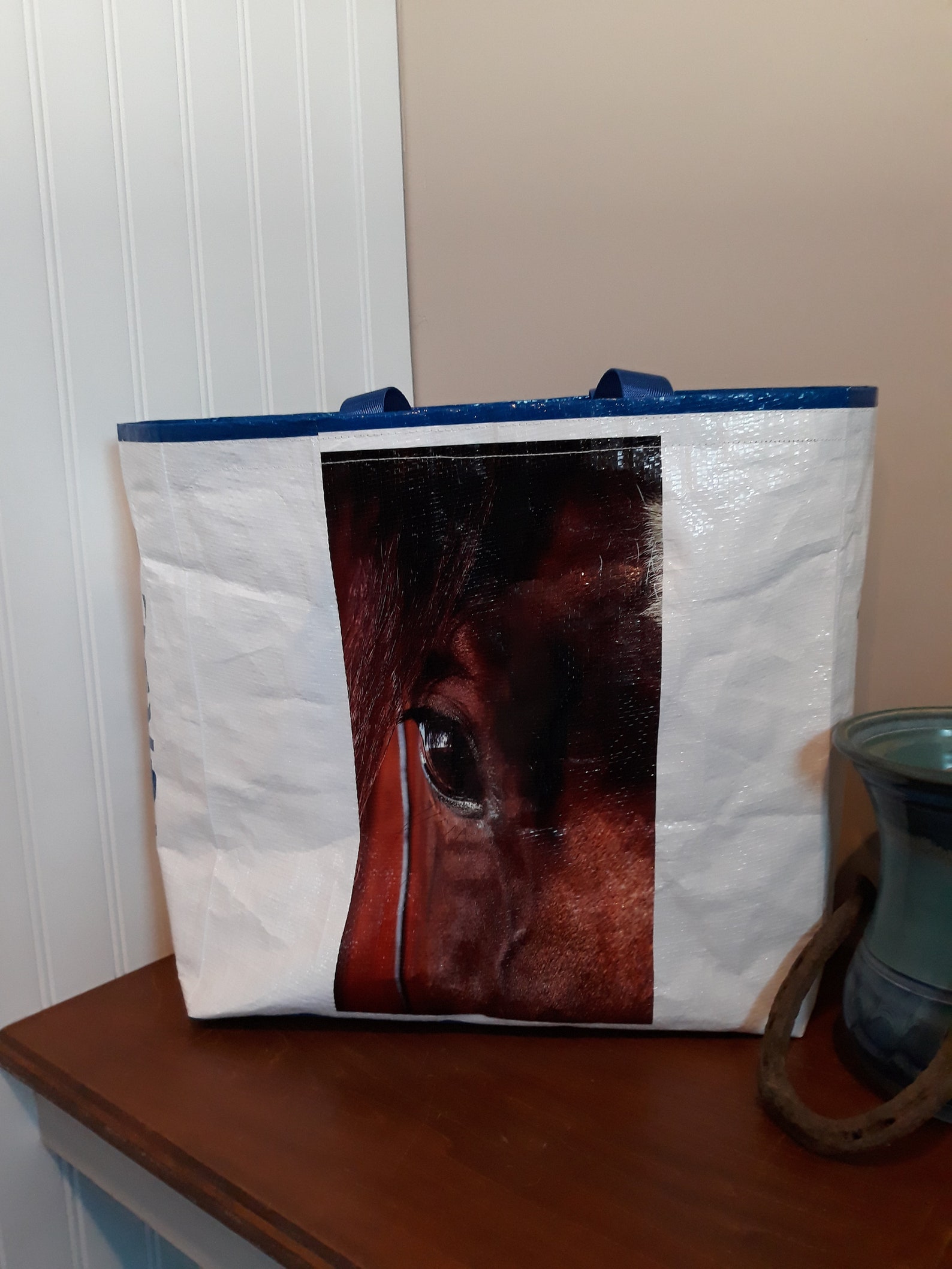 Upcycled Grain Bag - Etsy