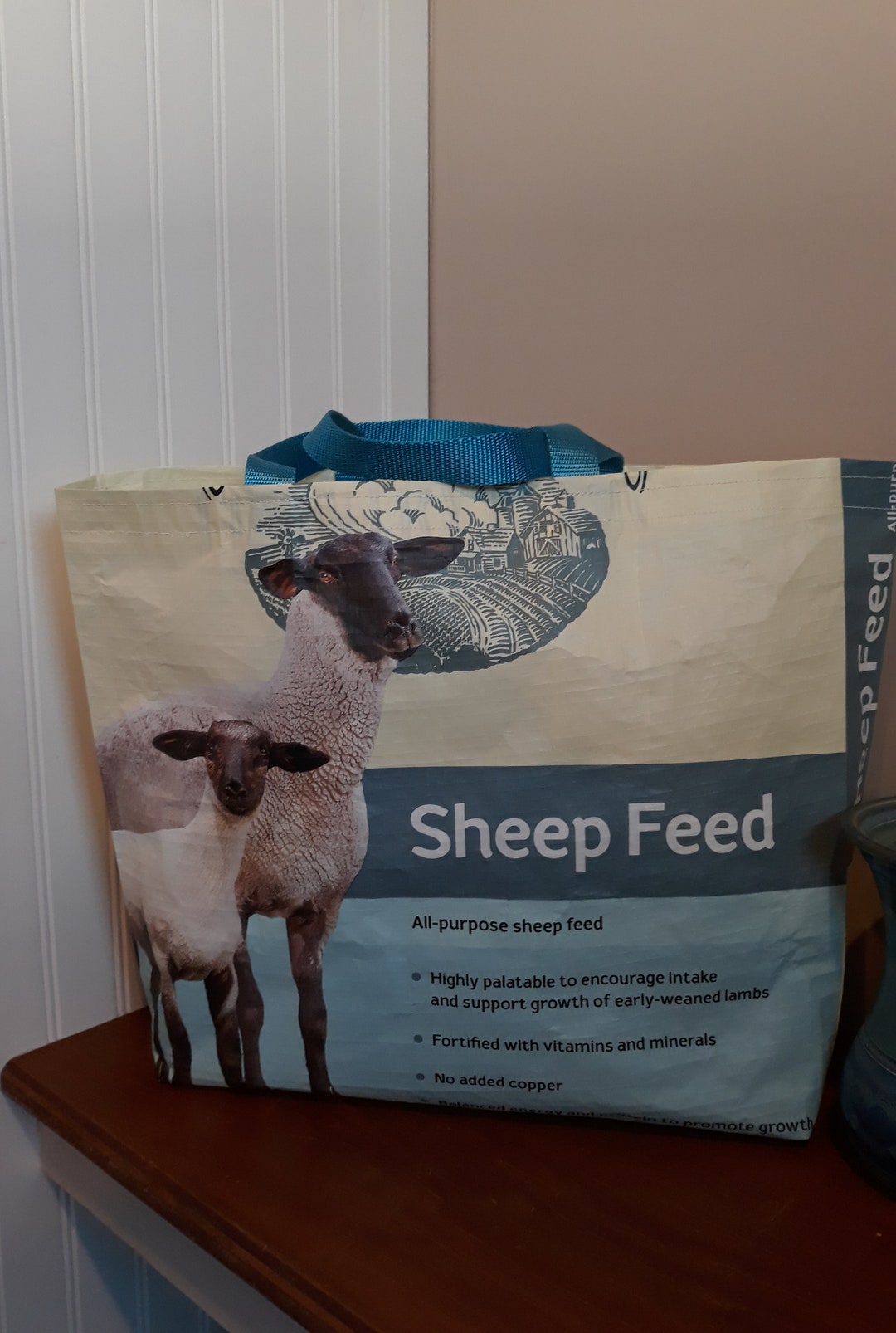 Upcycled Grain Bag - Etsy