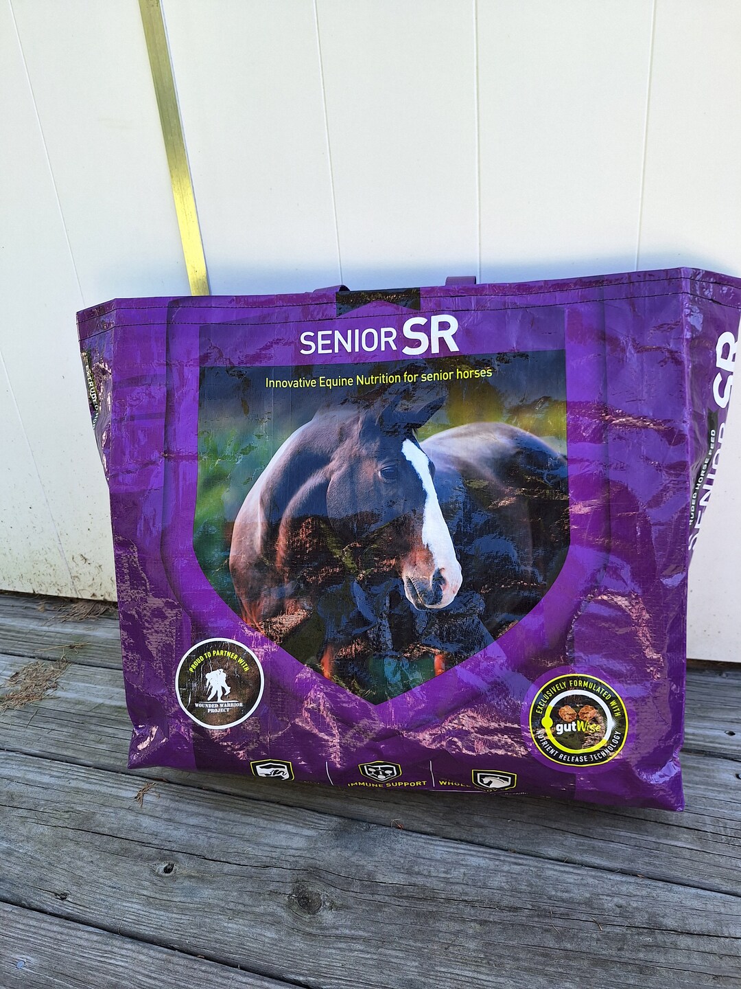 Upcycled Grain Bag - Etsy