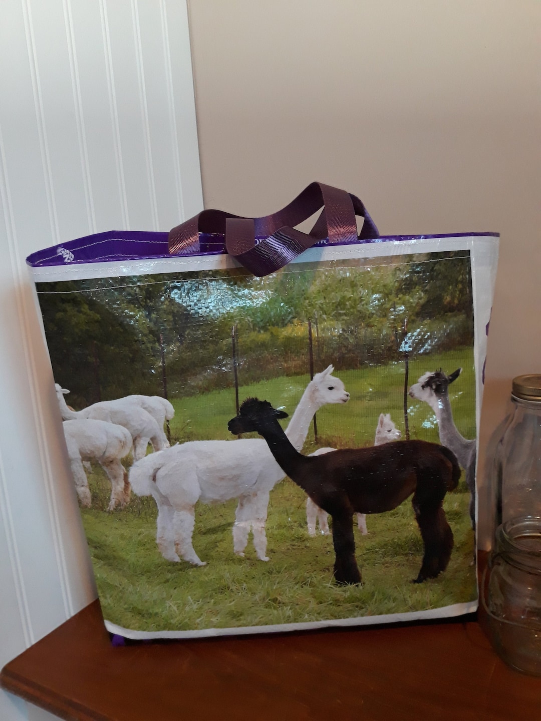 Upcycled Grain Bag - Etsy