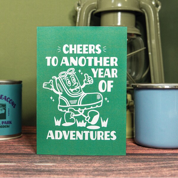 Birthday Card "another Year of Adventure" - Etsy