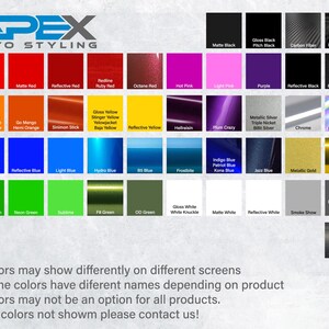 Blank / Debadged Dodge Challenger Tail Light Divider Decal - Hellcat ...