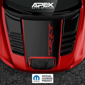 RAM TRX Hood Decal / Graphics - TRX Logo Cutout - Mopar Licensed - Etsy