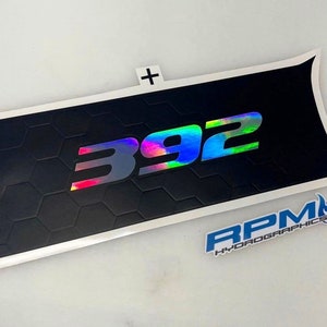392 Logo 3 Layer Dodge Challenger Taillight Divider Decal (multiple ...