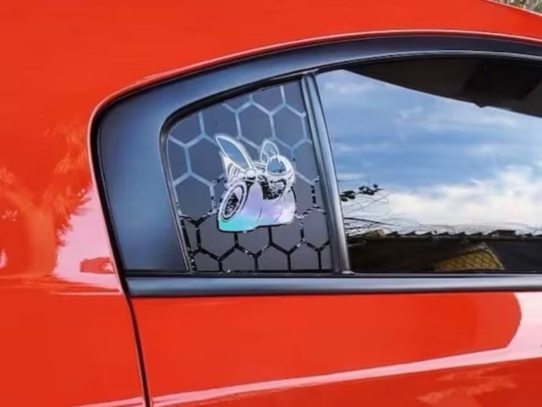 2011+ Dodge Charger Quarter Window Decals - Scat Pack Logo (multiple ...