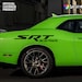 SRT Scat Pack Side Graphics for Charger Challenger (set of 2 Decals ...